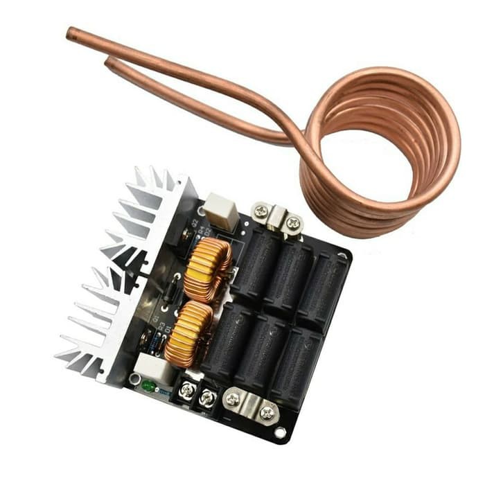 Jual modul zvs kit pemanas induksi induction heater 1000w 12v-48V 20A ...