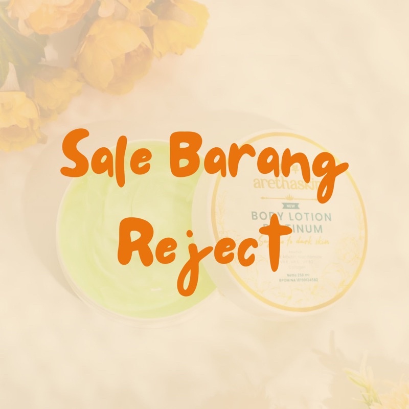 Jual SALE BARANG REJECT Indonesia|Shopee Indonesia