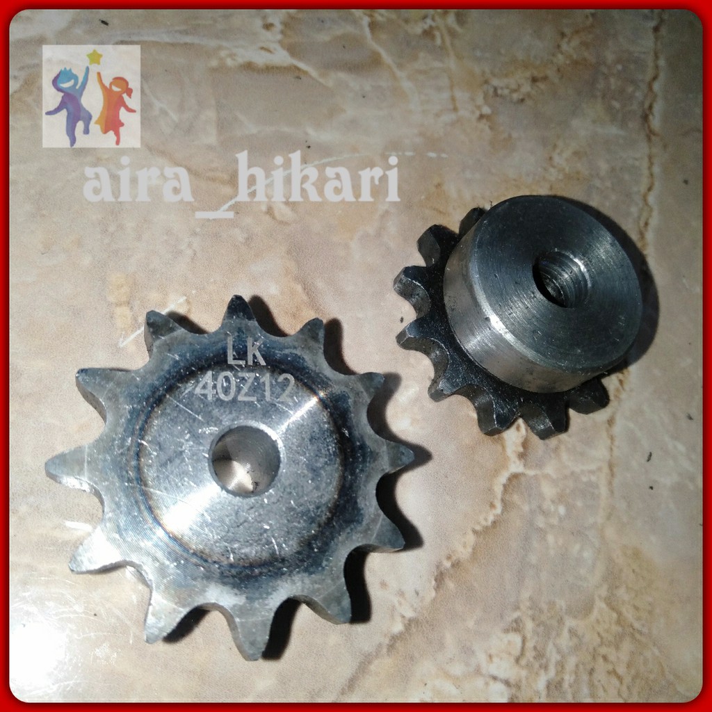 Jual Sprocket RS 40-12T. Merk LK. RS40 12T | Shopee Indonesia