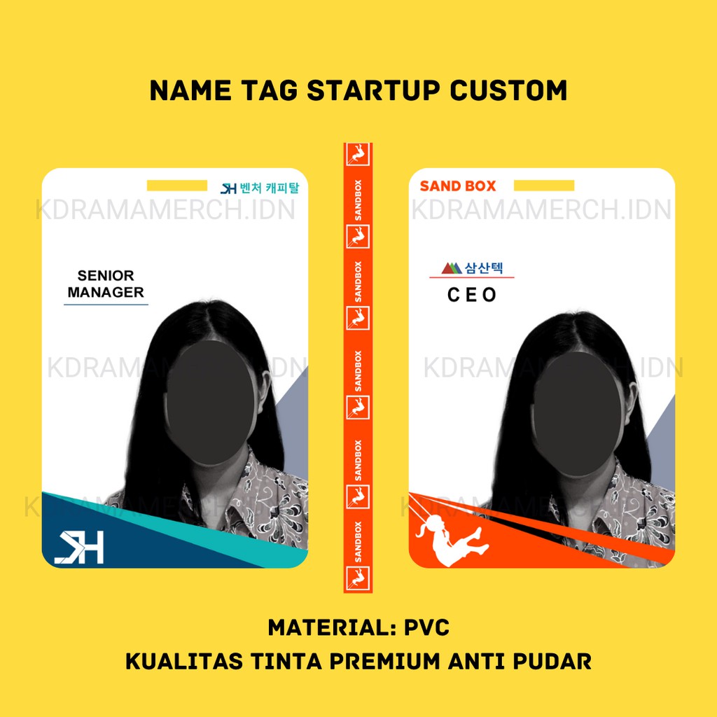 Jual Name Tag Startup Custom | Shopee Indonesia