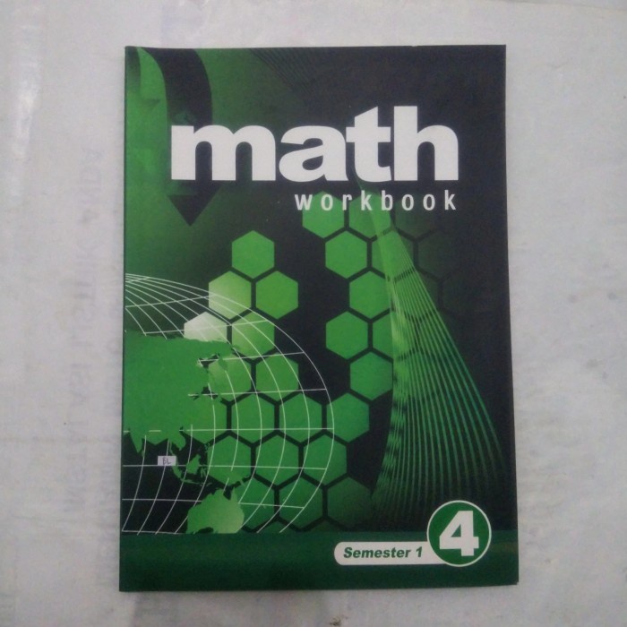 Jual BUKU MATH WORKBOOK 4 SEMESTER 1 | Shopee Indonesia
