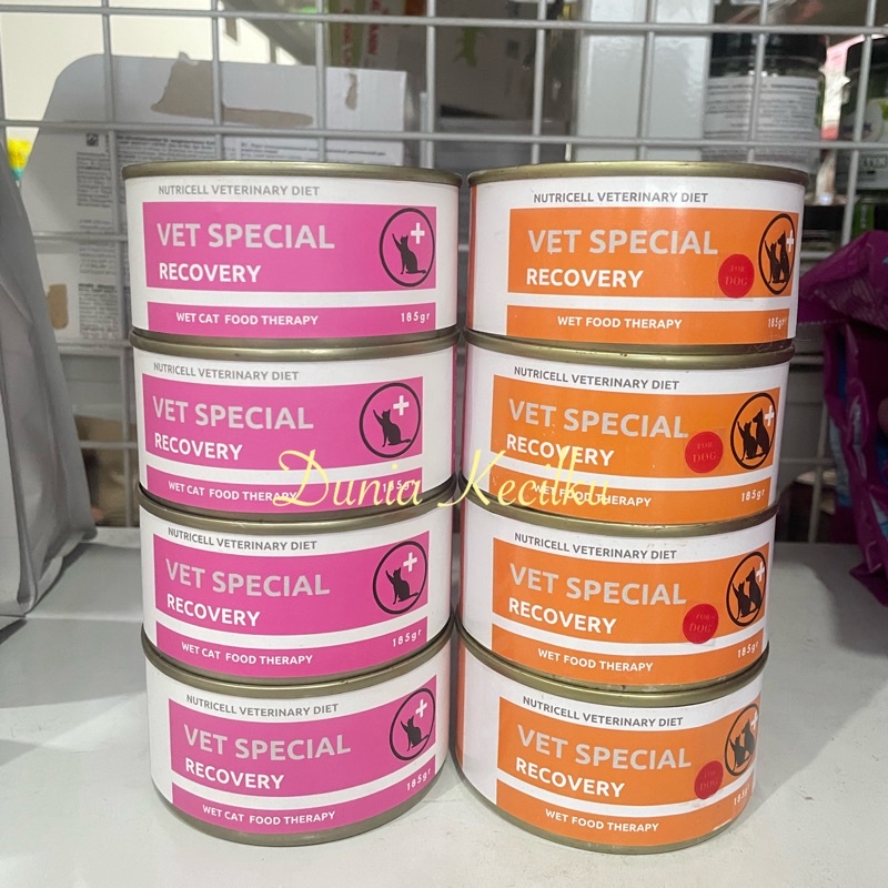 Jual Nutricell Vet Special Recovery For Cat & Dog Makanan Khusus Sakit ...