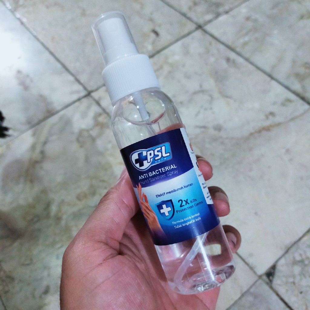 Jual Hand Sanitizer Spray PSL 100 mL Alkohol 70% Semprot Pembunuh Kuman ...