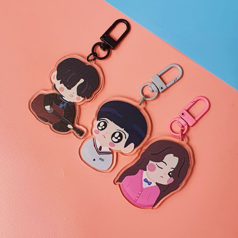 Jual True Beauty Keychain JuKyung Lee SooHo Han SeoJoon Kang SooJin ...
