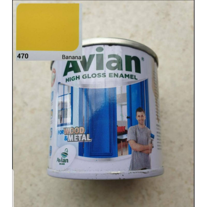 Jual Cat avian 100cc warna banana | Shopee Indonesia