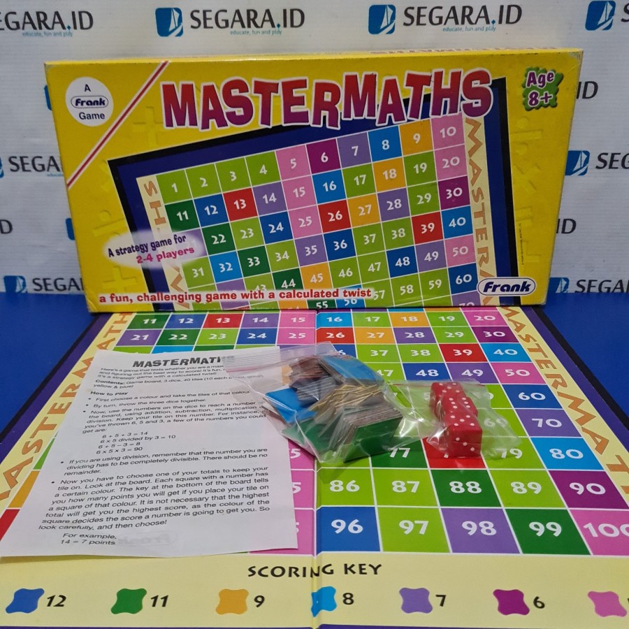 Jual Board Game - Mastermaths by Frank | Shopee Indonesia