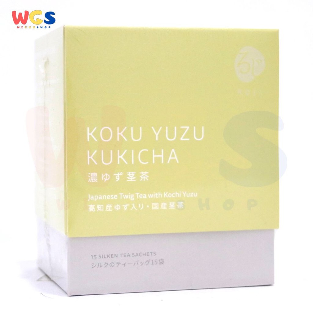 Jual Roji Tea Bag Koku Yuzu Kukicha Japanese Twig Tea 15 Sachets / Box ...