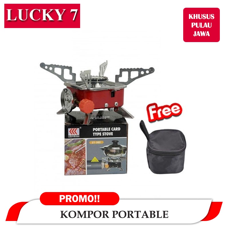 Jual Kompor Camping Gas Kotak Mini Portable Stove Gas Kompor Portable ...