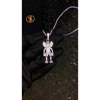 Jual KAWS X ROPE CHAIN NECKLACE (KALUNG KAWS DIAMOND SILVER SKA JEWELRY ...