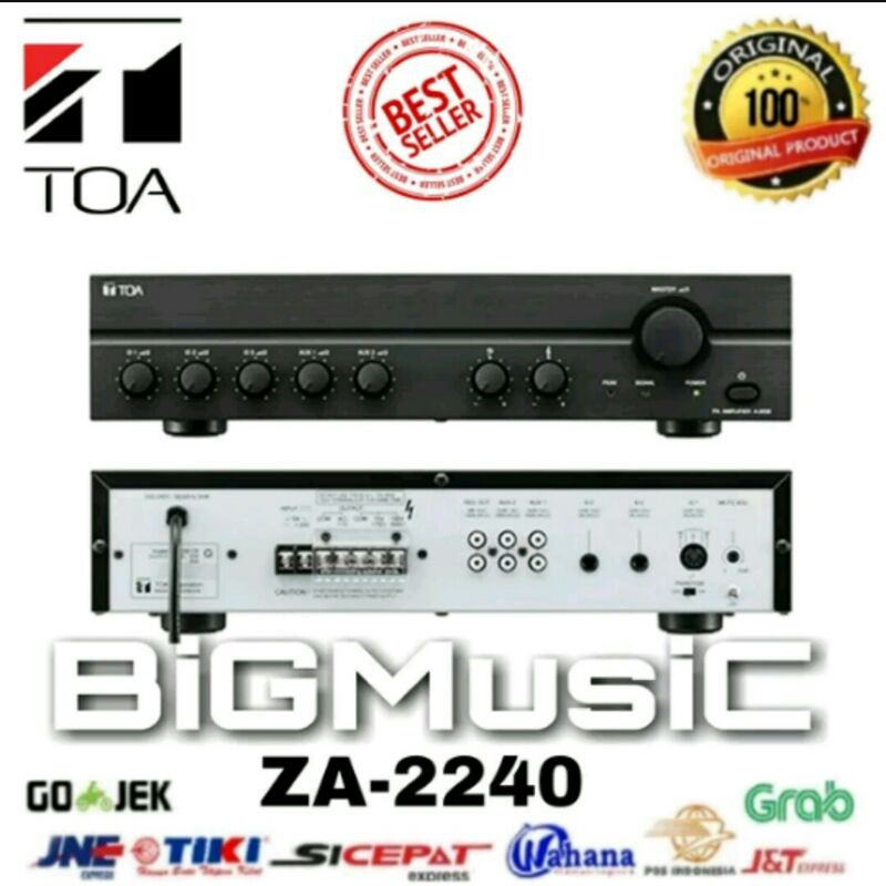 Harga TOA Amplifier 240 Watt Terbaru Maret 2024 |BigGo Indonesia