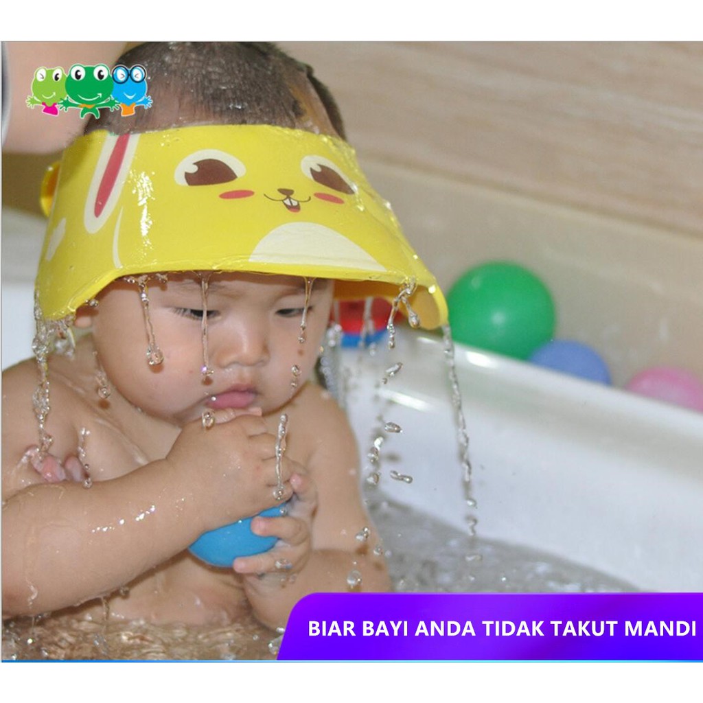 Jual [TULALA SHOP]Topi Mandi Anak / Baby Shower Cap / Topi anak dan ...