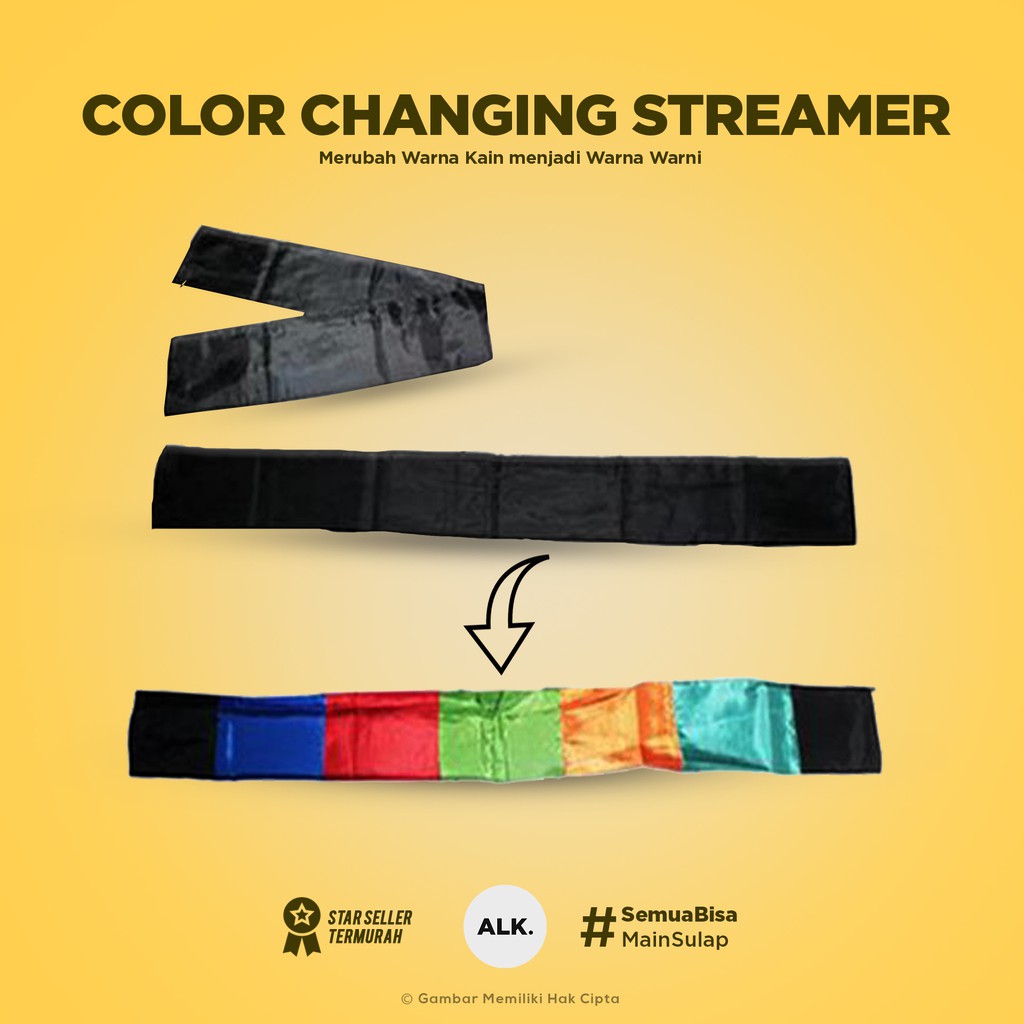 Jual Color Changing Streamer ( Alat Sulap Kain ) | Shopee Indonesia Jual Color Changing Streamer ( Alat Sulap Kain ) | Shopee Indonesia
