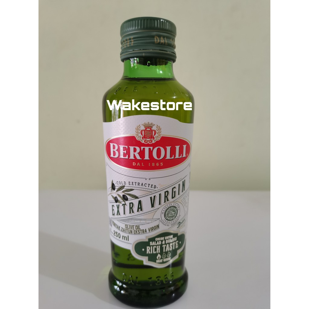 Jual Bertolli Extra Virgin Olive Oil / Minyak Zaitun 250 Ml Botol Kaca ...