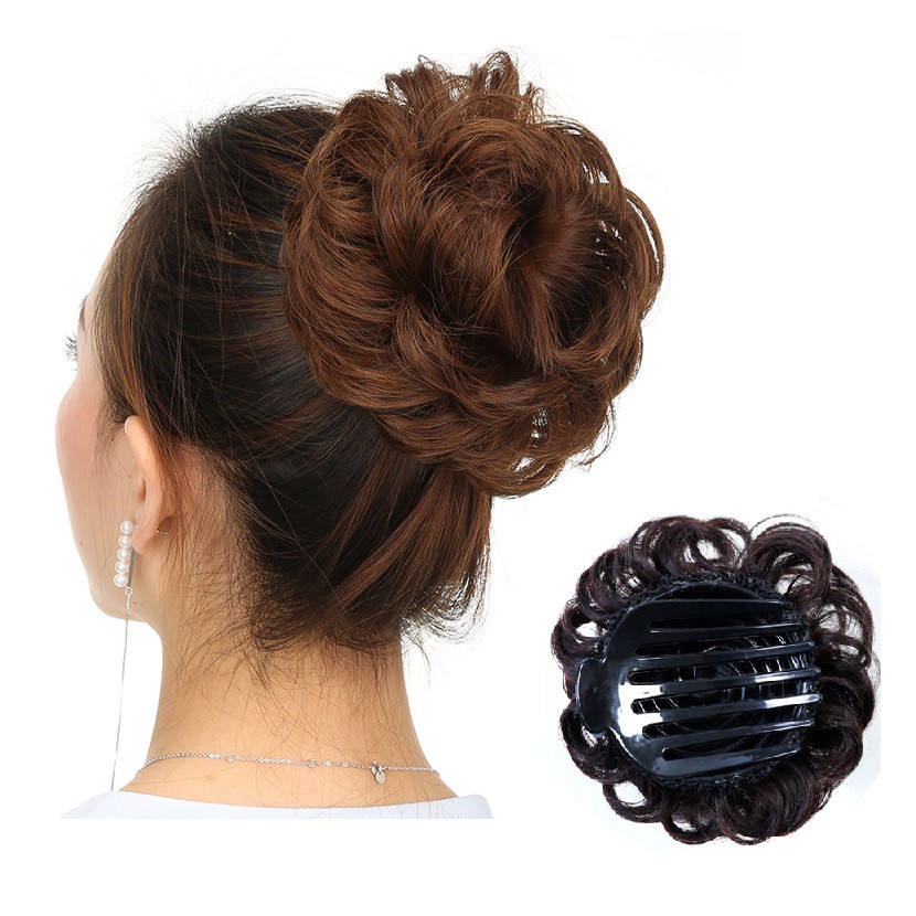 Jual RSW KOREAN FUN BUN / FUNBUN / CEPOL / SANGGUL 02 MESSY CLIP ON ...