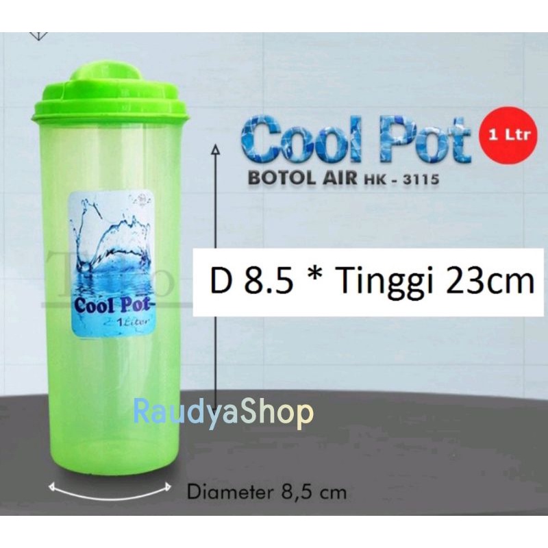 Jual BOTOL KULKAS 1 LITER COOLPOT 1000 ML | Shopee Indonesia