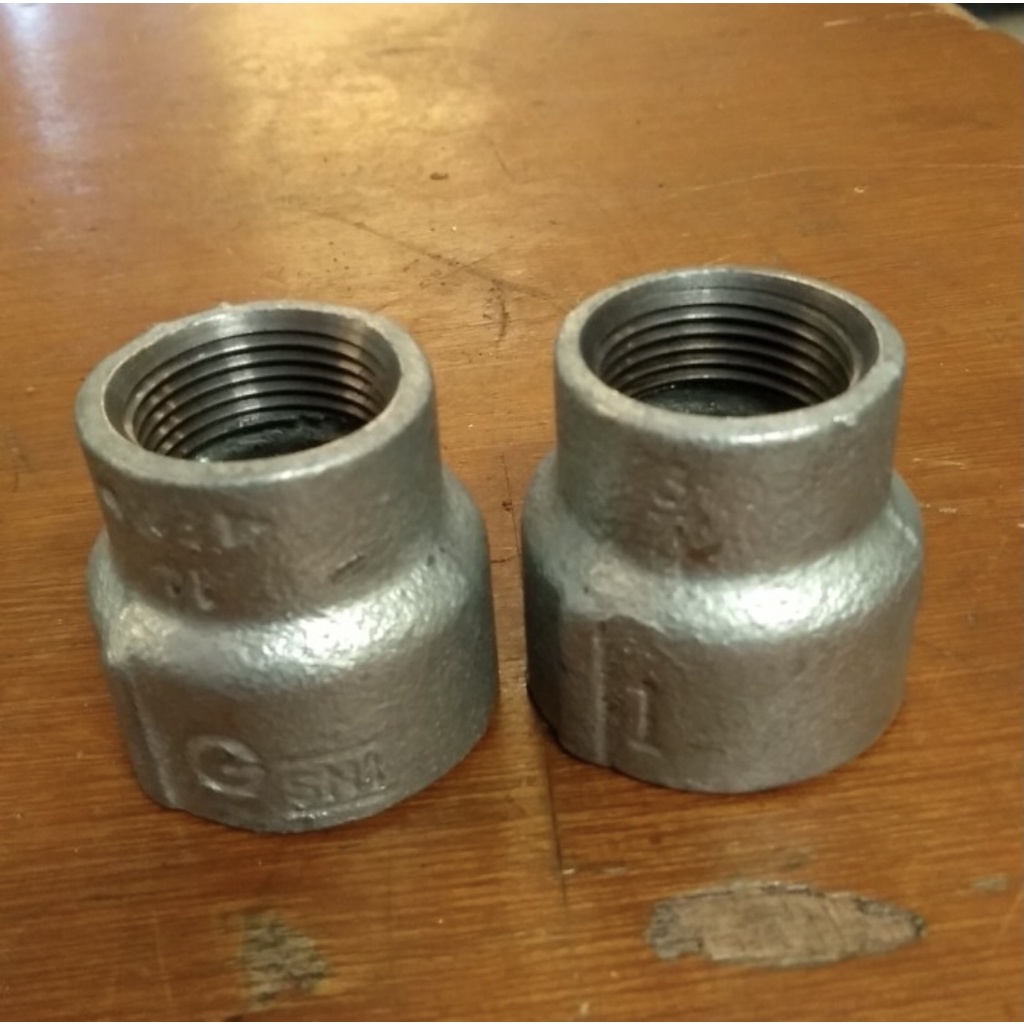 Jual Reducer Reduser Vlok Sok Galvanis 1 1/4 inch x 1/2 inch per pcs ...