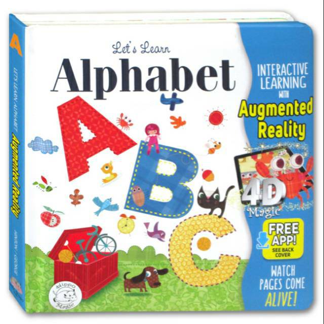 Jual Alphabet abc with argument reality hippo magic- phonics abc with ...