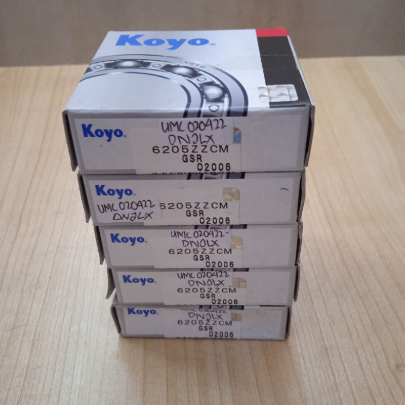 Jual bearing klaker laker 6205 merek NTN / KOYO original japan | Shopee Indonesia