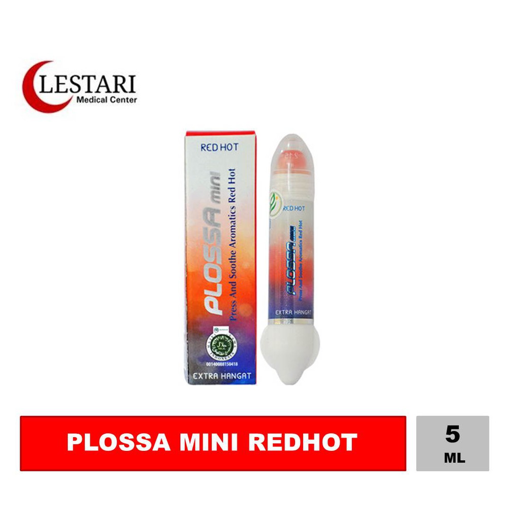 Jual Plossa Mini Press and Soothe Aromatic Redhot 5ml / Plossa Mini ...