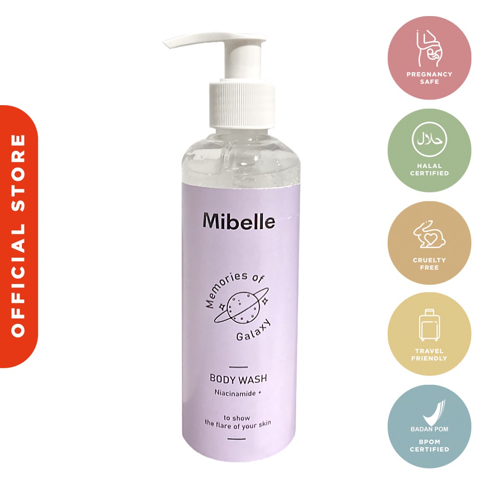 MSBB - Mibelle Body Wash - Memories of Galaxy - My Skin But Better