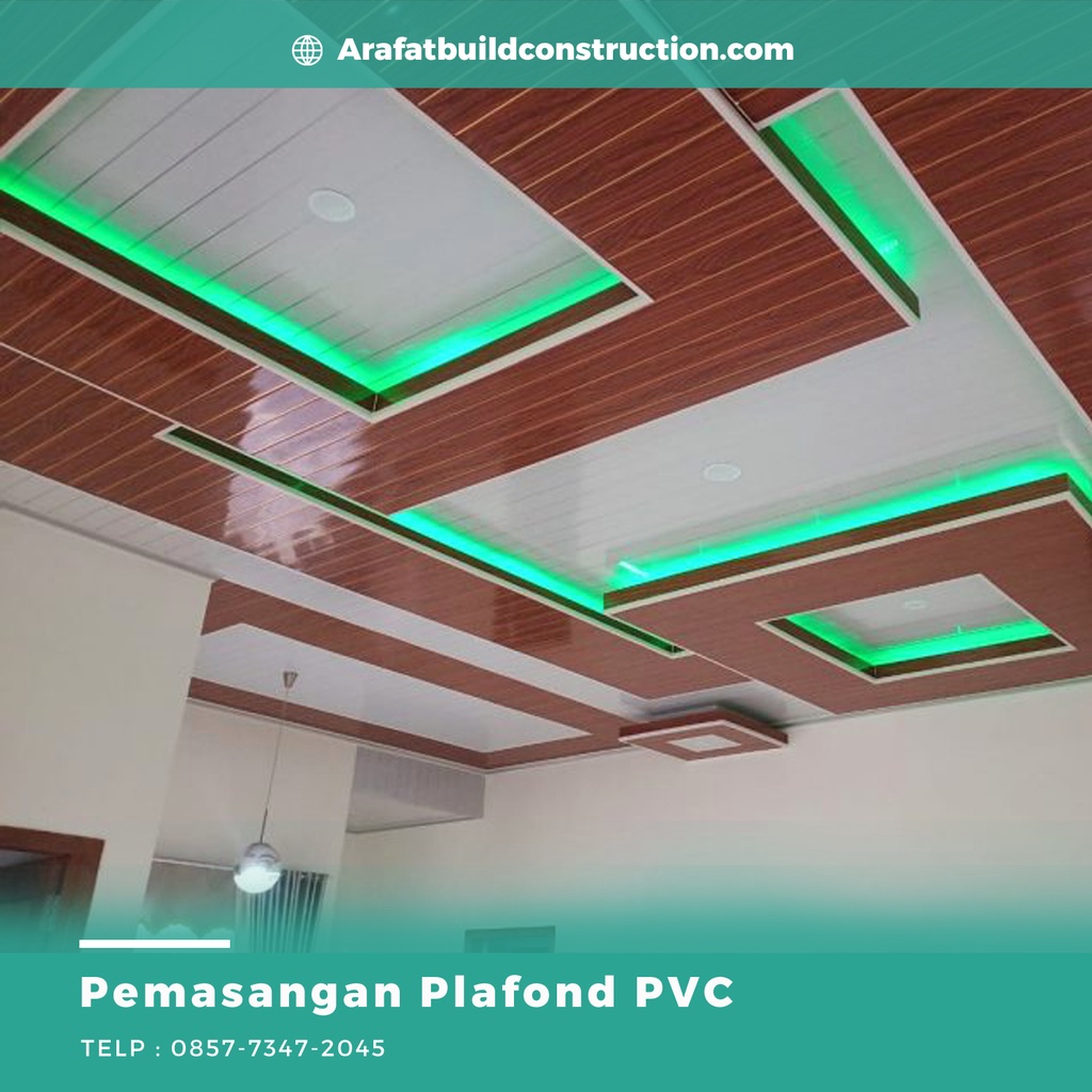 Jual PEMASANGAN PLAFOND PVC TERMASUK BAHAN Indonesia|Shopee Indonesia