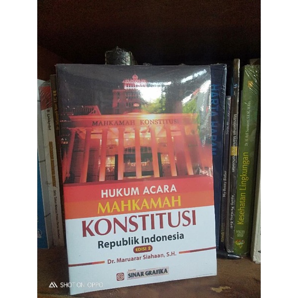 Jual Buku Hukum Acara Mahkamah Konstitusi Ri Edisi 2 Shopee Indonesia 