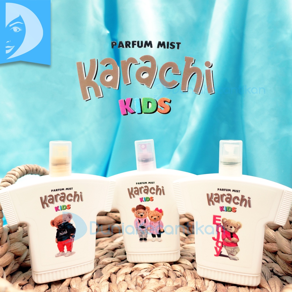 Jual Karachi Kids Parfum Mist Anak 100ml Body Mist Perfume Anak Unisex ...