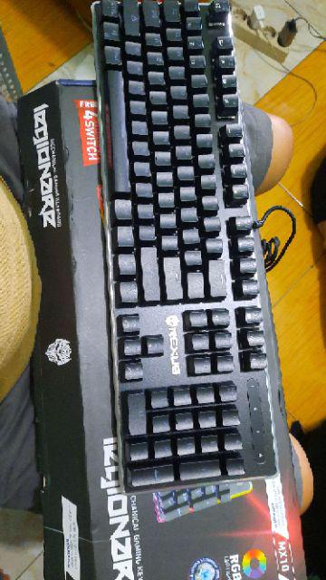Rexus MX10 Keyboard Gaming Mechanical Legionare RGB | Shopee Indonesia