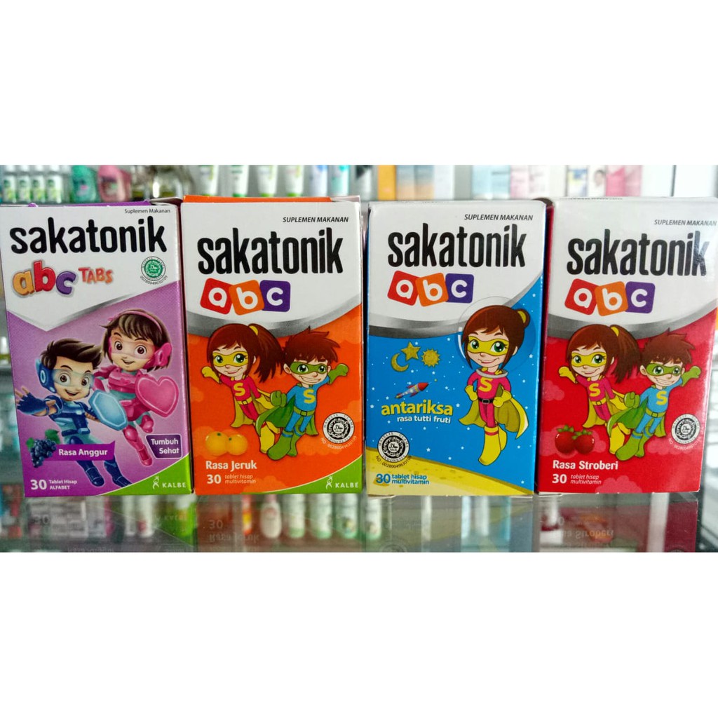 Jual SAKATONIK ABC TABLET HISAP | Shopee Indonesia