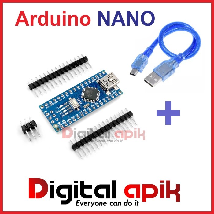 Jual Arduino Nano CH340 V3 Compatible Atmega328p (Belum solder ...