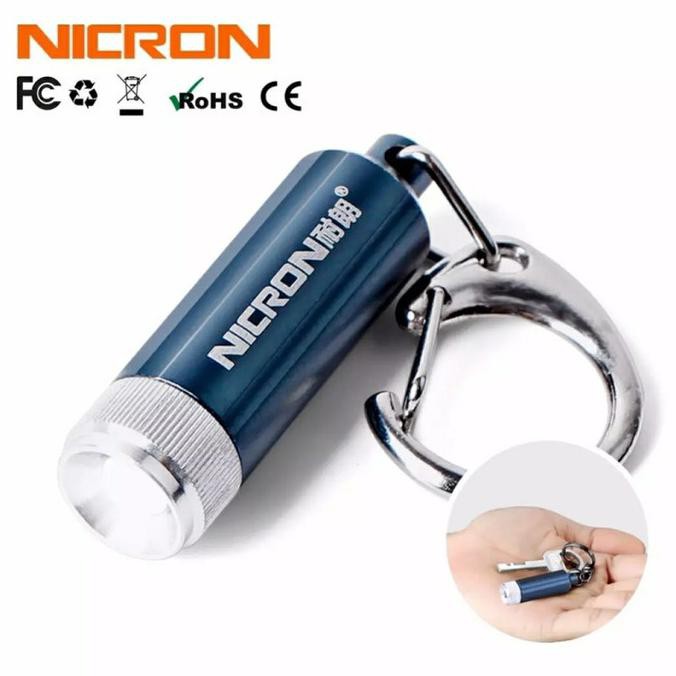Jual Lampu Senter Gantungan Kunci Key Chain Flashlight Waterproof ...