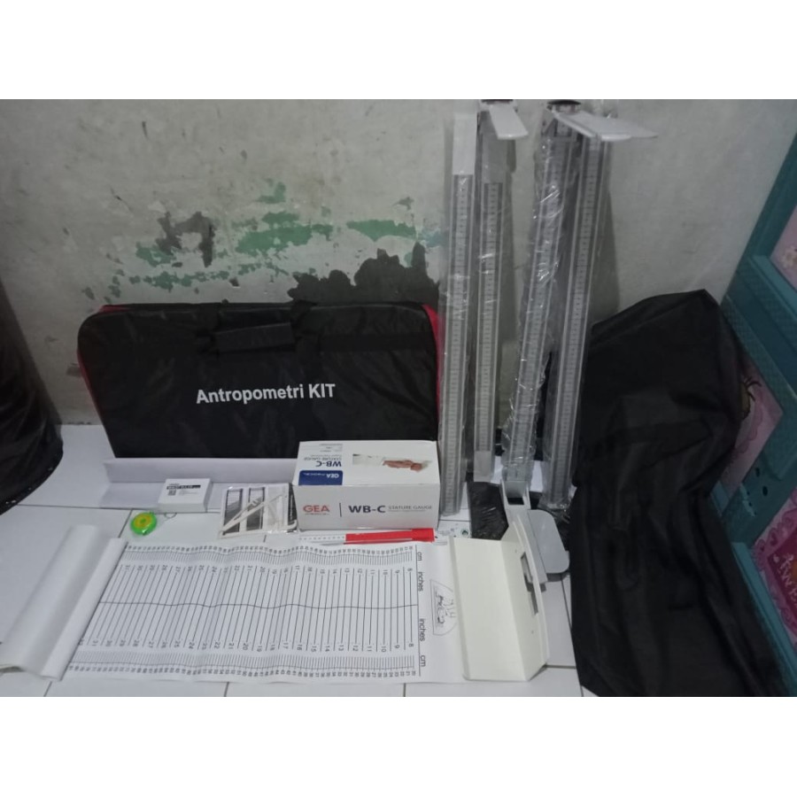 Jual Antropometri Kit Set 8 Item Tanpa Timbangan Bayi dan Body Pad ...