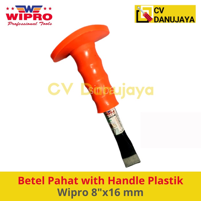 Jual Betel Pemahat Alat Pahat Beton Cor Handle Gagang Plastik WIPRO 8 ...