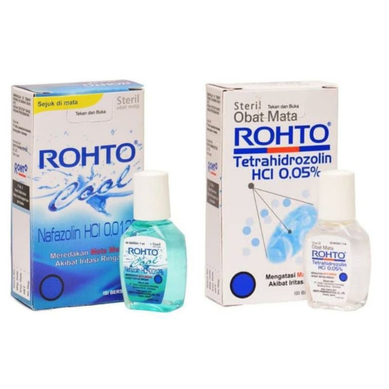 Jual ROHTO COOL NAFAZOLIN HCI MEREDAKAN MATA MERAH AKIBAT IRITASI ...