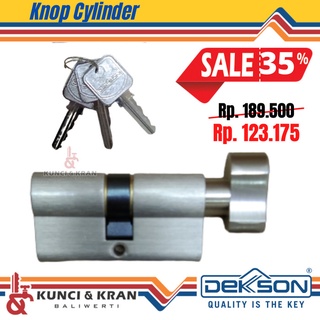 Jual Dekson / Dekkson CYL TC DL 60MM SN Knob Cylinder Silinder Kunci ...