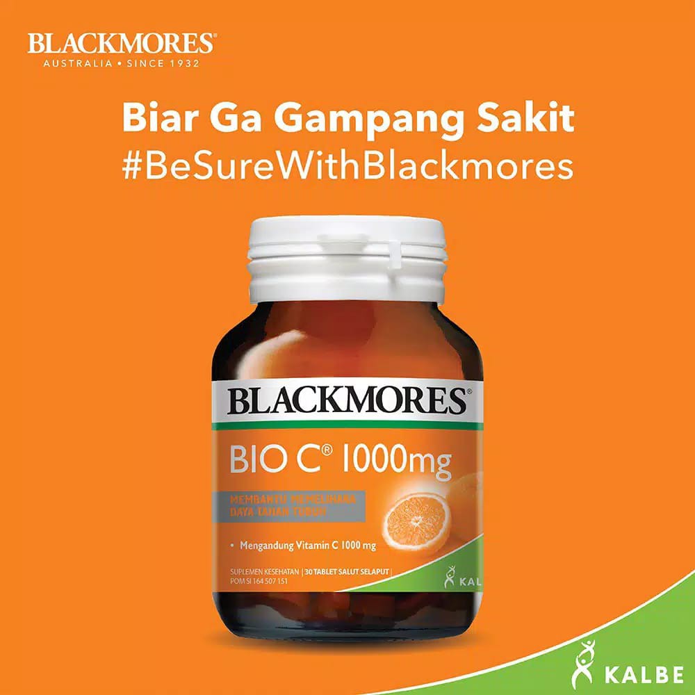 Blackmores Bio C 1000mg isi 30 tablet | Shopee Indonesia