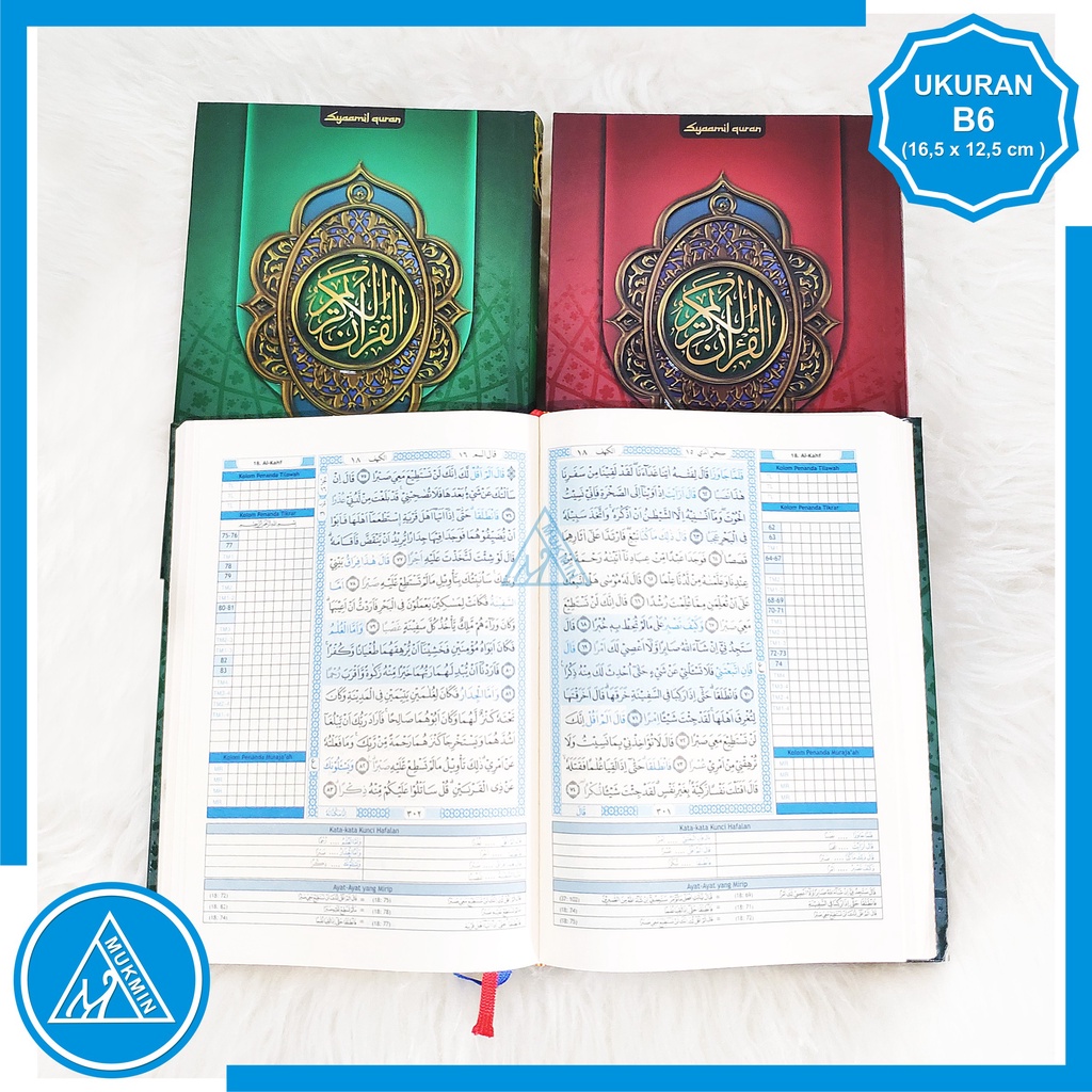 Jual Alquran Tikrar Metode Hafalan Alquran Pojok Ukuran B6 Syamil Quran ...