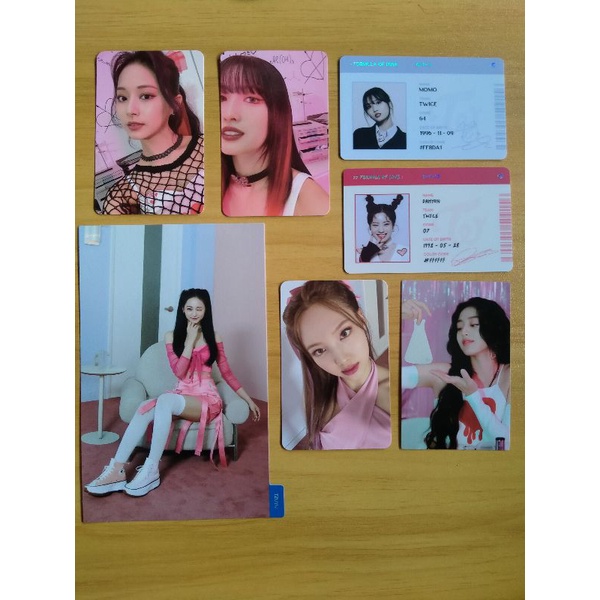 Jual TWICE OFFICIAL PHOTOCARD FORMULA OF LOVE, BREAK SCRATCH CARD, SCIENTIST ID CARD & INDEX ...
