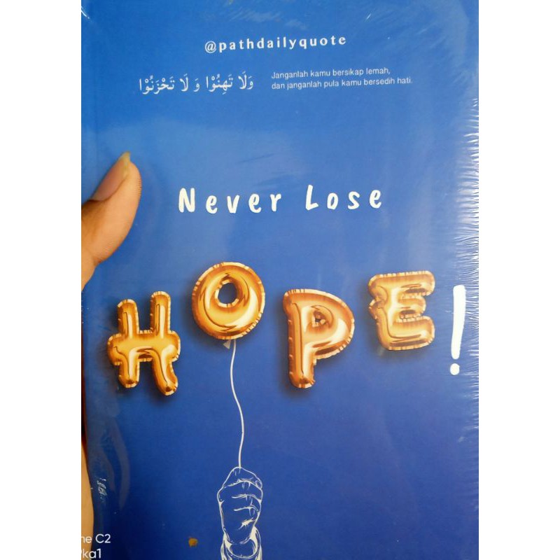 Jual NEVER LOSE HOPE(original 100%) | Shopee Indonesia