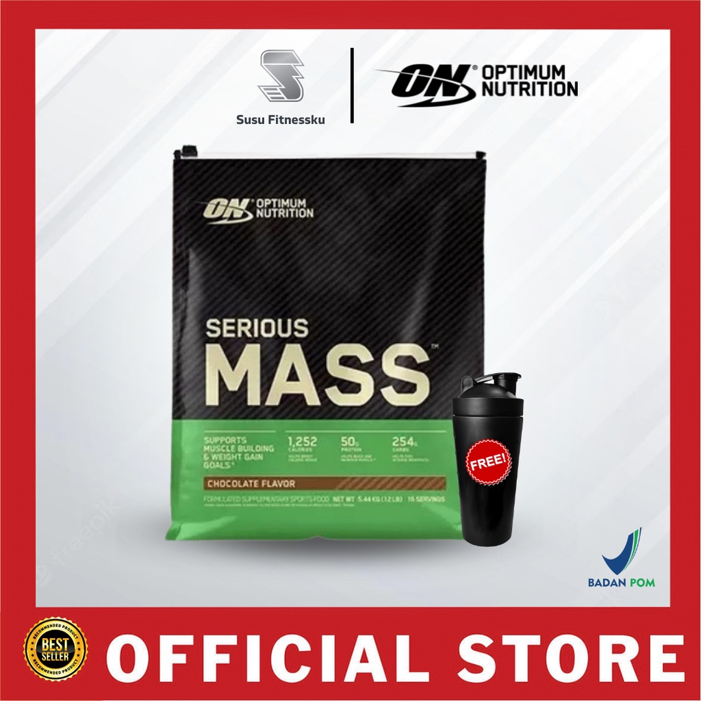 Jual On Serious Mass 12 Lb Serious Mass Gainer 12 Lb Gainer Penambah