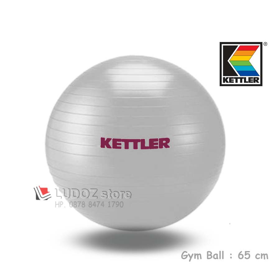 Gym Ball KETTLER 65 cm, Bola Aerobic fitness Swiss ball 65cm | Shopee ...