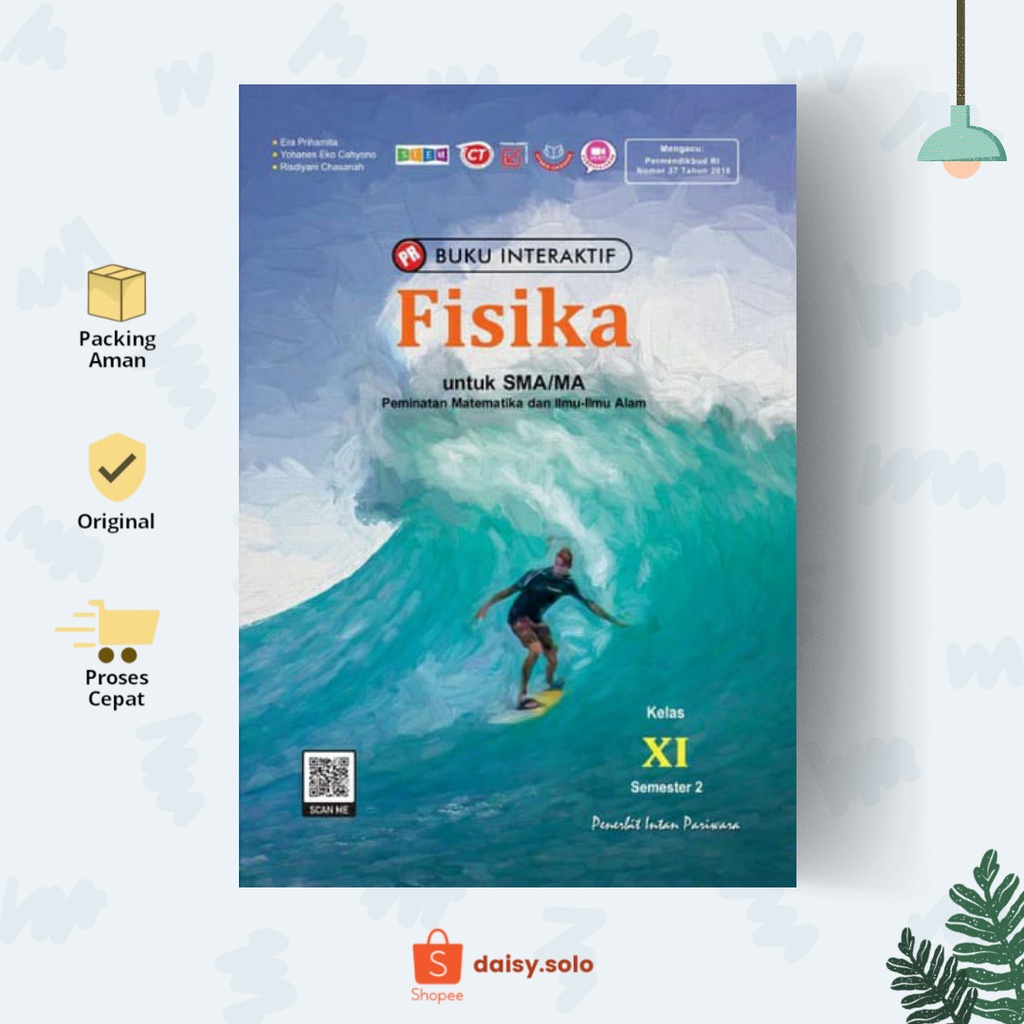 Jual INTAN PARIWARA BUKU INTERAKTIF KELAS 11 FISIKA PEMINATAN SEMESTER 2 DAN 1 | Shopee Indonesia