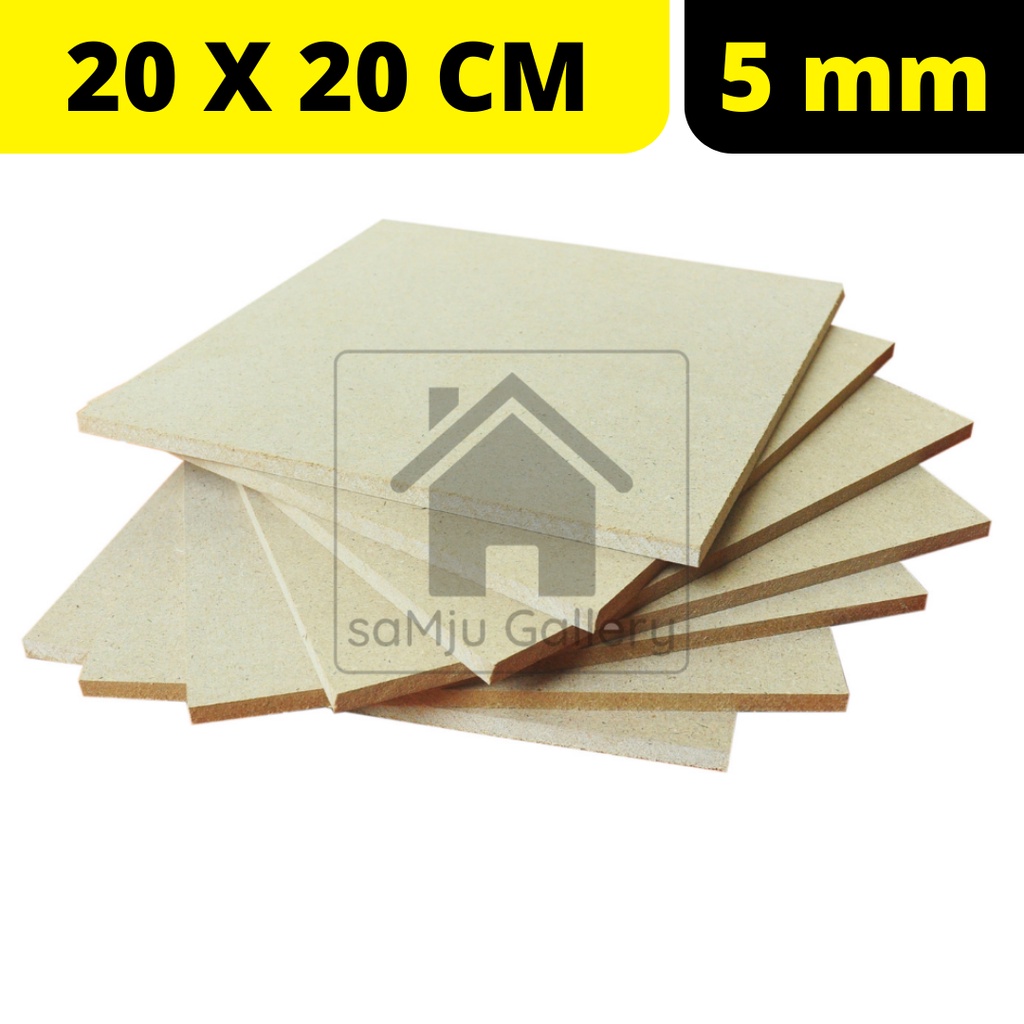 Jual Papan MDF Premium Papan Poster Papan Multifungsi Tebal 5 mm [20 X ...