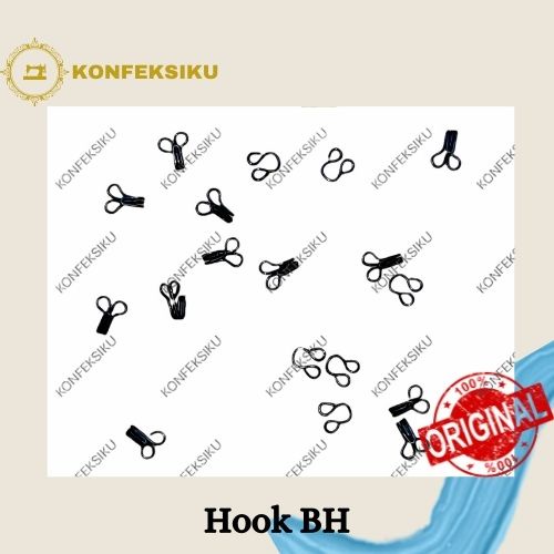 Jual 12 Pasang Hak Kait Bra / BH Pakaian | Kancing Hak Kait Pengait Bra ...