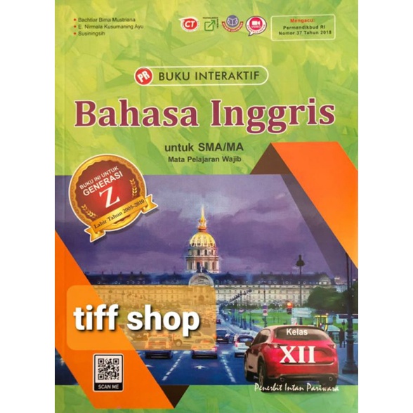 Jual Buku LKS / PR Interaktif Bahasa Inggris kelas XII, 12 (K13 revisi) cetakan 2022 | Shopee ...