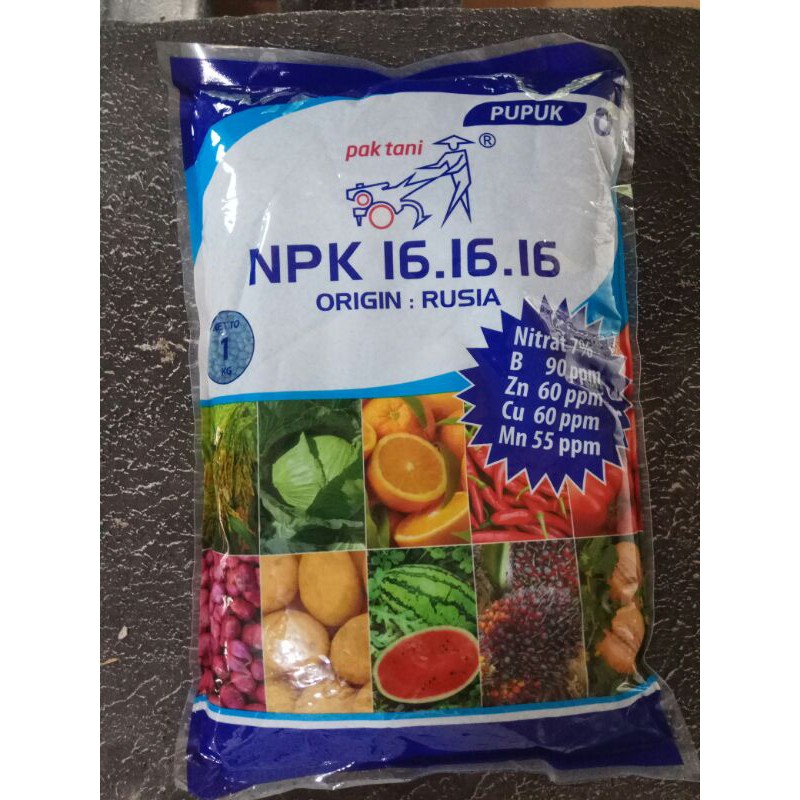 Jual pupuk NPK 1 kg cap pak tani (original) | Shopee Indonesia