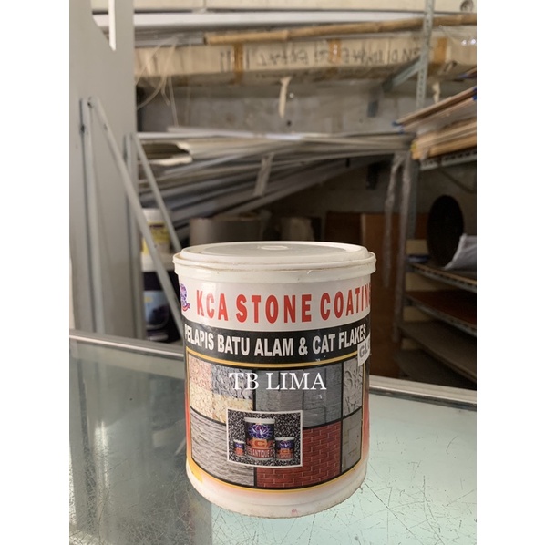 Jual KCA Pelapis Batu Alam Dan Cat Flakes Cat Tembok Batu Clear Gloss 1 ...