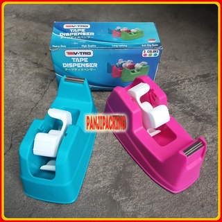 Jual Tape Dispenser Solasi Pemotong Lakban Tempat selotip 1 inch / 1/2 ...
