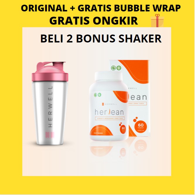 Jual HERLEAN ORIGINAL BY HERWELL OFFICIAL 1 BOX ISI 60 KAPSUL ...