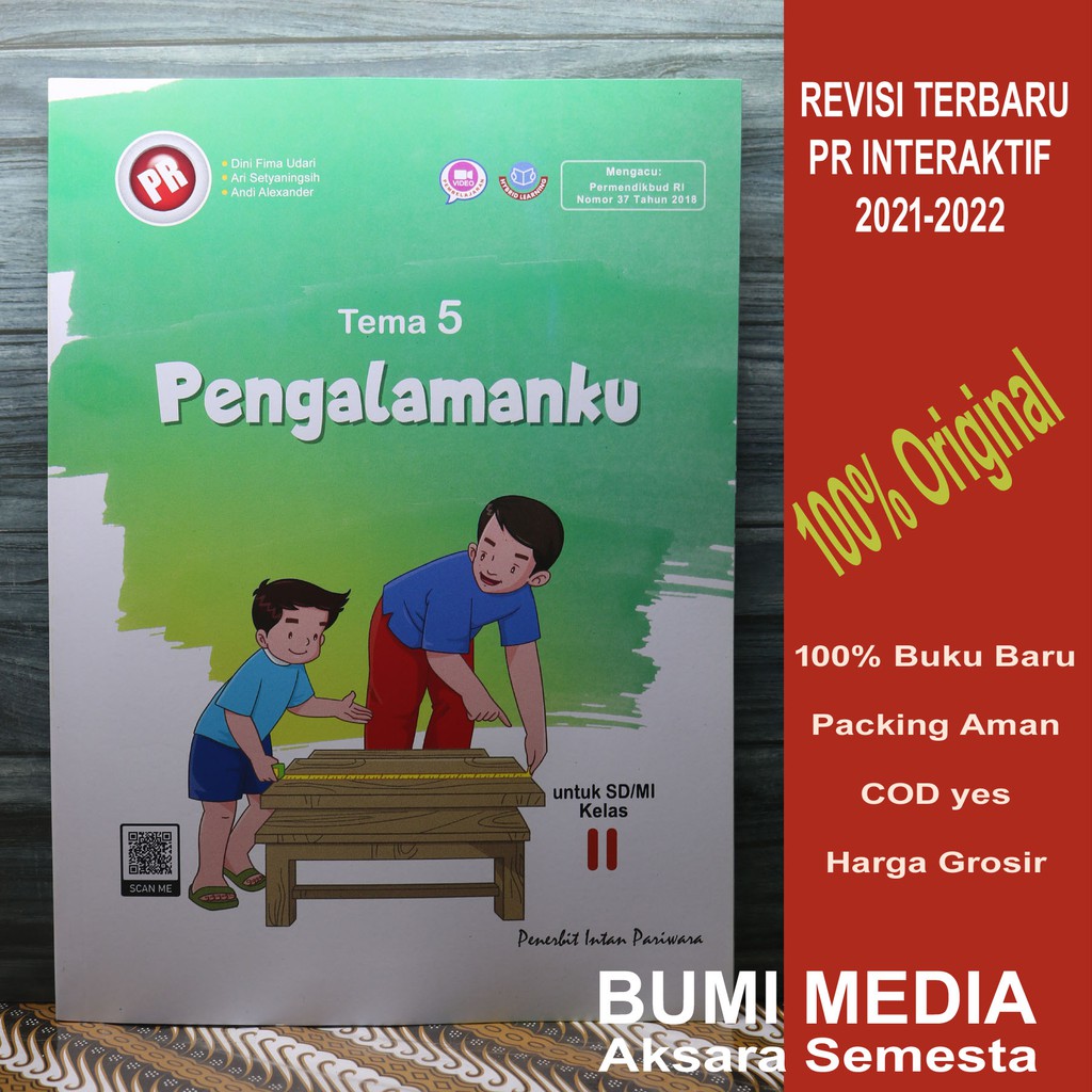 Jual PR INTERAKTIF Tematik Kelas 2 Tema 5 SD/MI Intan Pariwara Edisi 2021-2022 | Shopee Indonesia